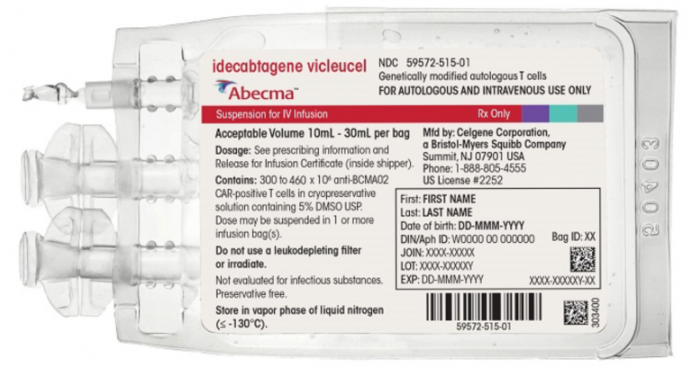The U.S. FDA Approved the First BCMA-targeted CAR-T Therapy – Creative ...